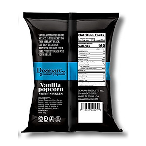 Deanan® Vanilla Popcorn "Sweet Singles" 12 count (1.8 oz each)