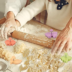 Yunko Cake Leaves Baking Pie Crust Cutters Set of 4