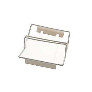 4 Pcs Plastic Over Kitchen Cabinet Towel Bar Rack, Hang on Inside or Outside of Doors, Storage and Organization for Hand and Dish Towels, Tea Towels