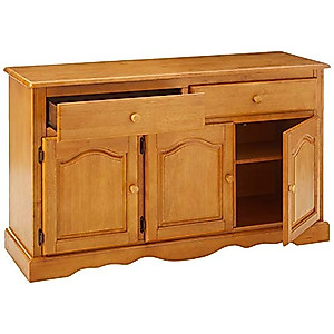 Sunset Trading Treasure Buffet, Light Oak Finish