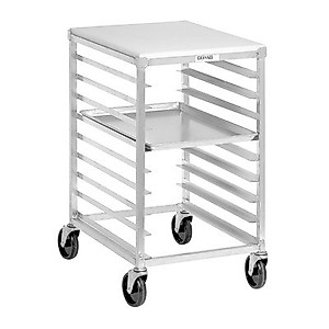 Channel 429A Bun Pan Rack, Half Height, Standard Heavy-Duty Series, 28.5"W x 18"D x 36"H, Aluminum Construction