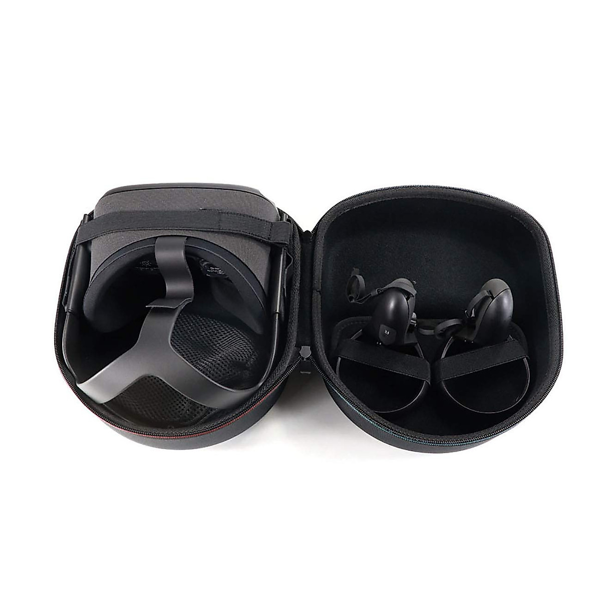 Oriolus Hard Case for Oculus Quest VR Gaming Headset and Controllers Accessories Waterproof Carrying case (Black)