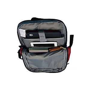 HYBRID Travel Laptop Backpack Computer Bag Stylish College School Backpack Navy/black 19 Inch