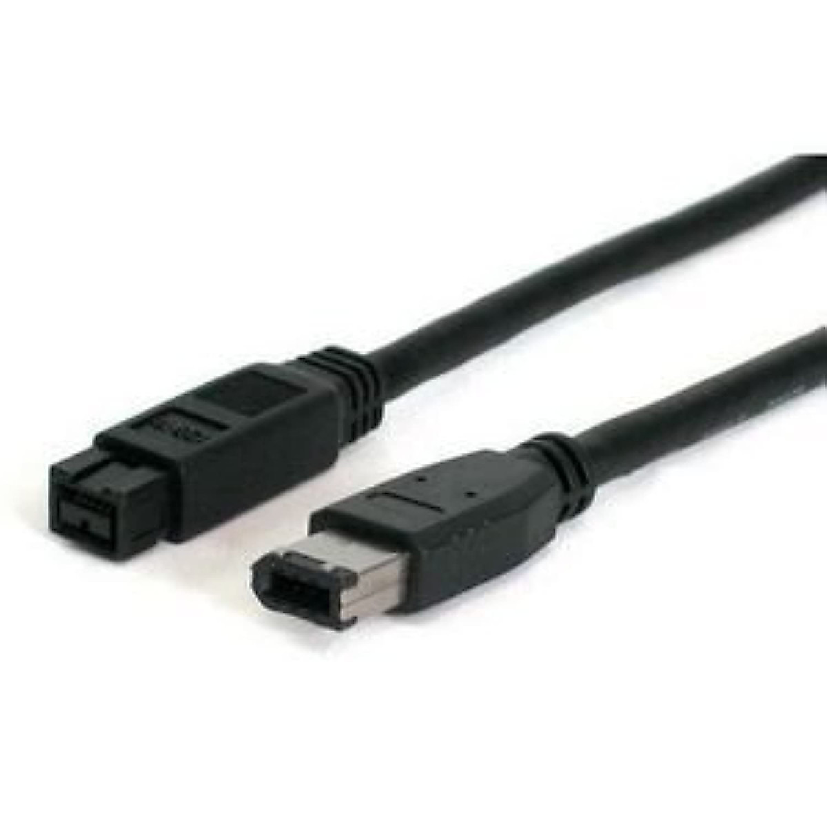 StarTech.com 6 ft IEEE-1394 Firewire Cable 9-6 M/M - IEEE 1394 Cable - 6 pin FireWire (M) to FireWire 800 (M) - 6 ft - Black - 1394_96_6