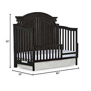 Evolur Signature Belle 5-in-1 Convertible Crib