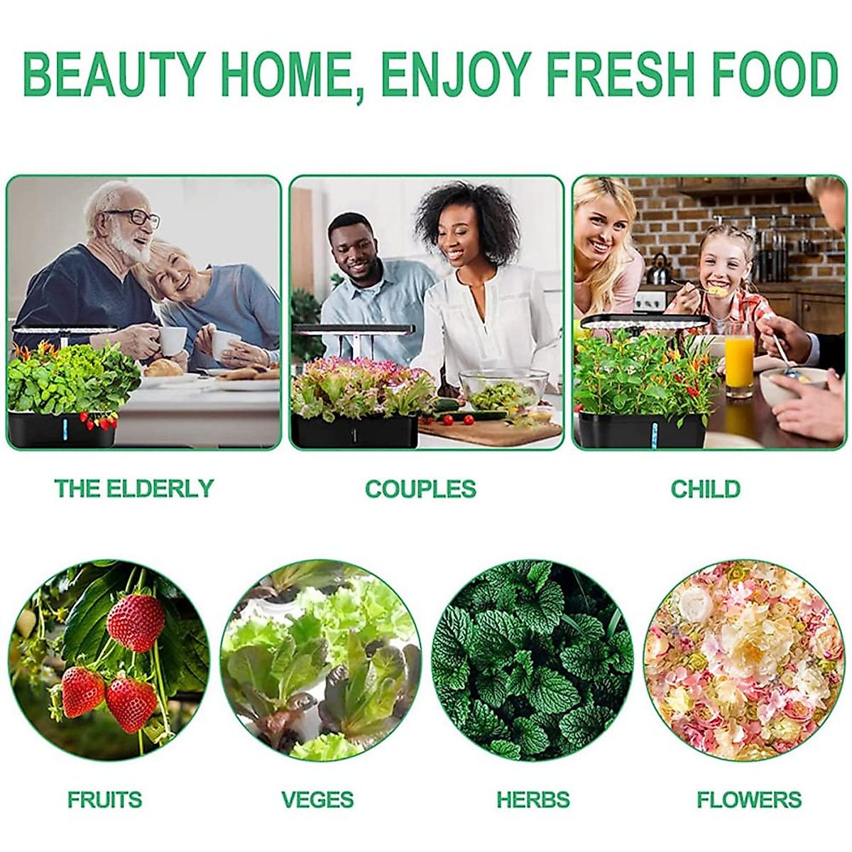 Lawdiey 30 Pack Grow Baskets, Replacement Grow Baskets Compatible with Hydroponic Growing System,Durable Plastic Plant Growing Containers