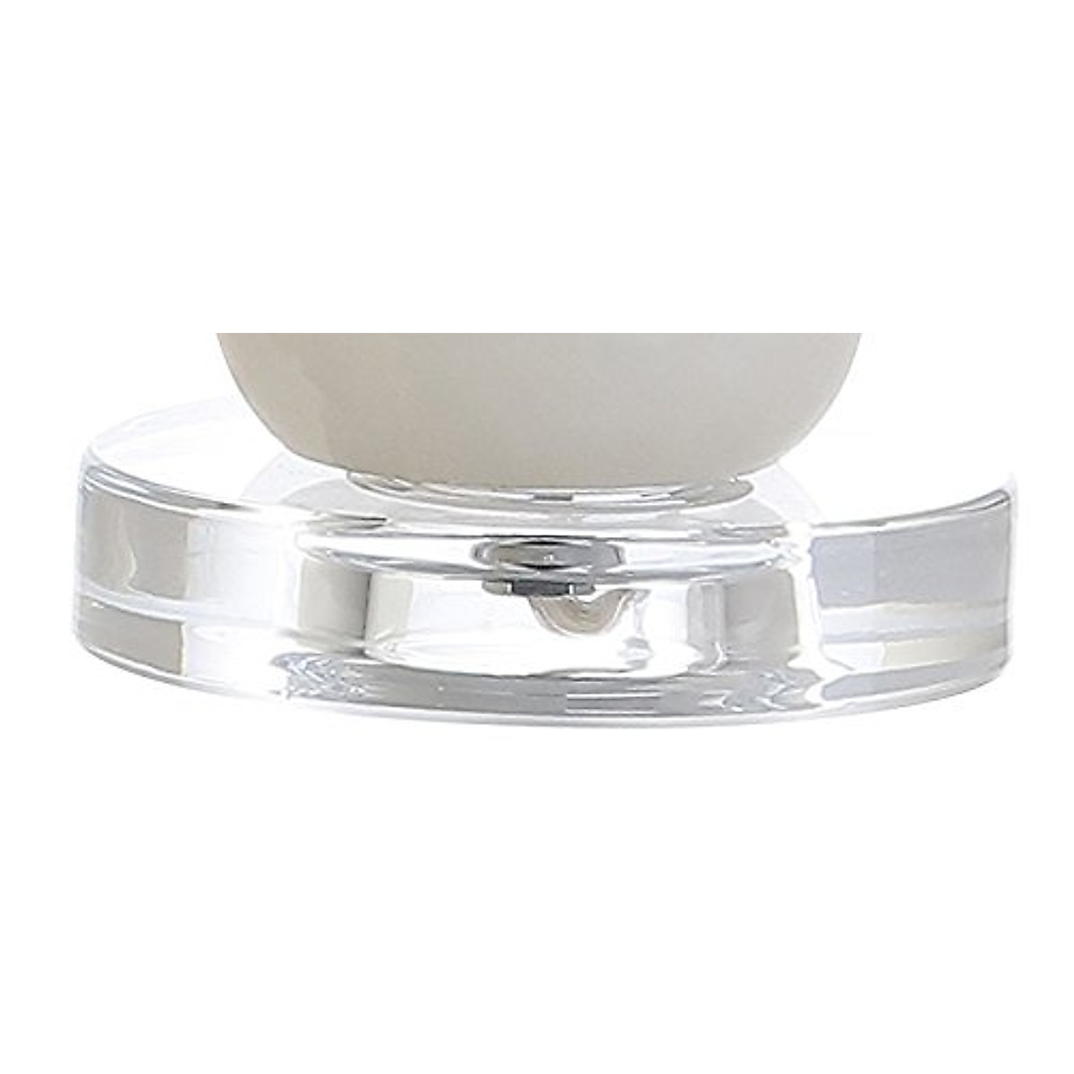 JONATHAN Y JYL5021A Eliza 23" Alabaster LED Table Lamp Glam Transitional Bedside Desk Nightstand Lamp for Bedroom Living Room Office College Bookcase LED Bulb Included, White