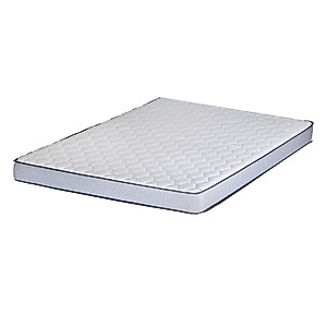 Treaton, Foam Mattress 5-Inch Medium Firm Tight top High Density Foam Mattress, Full XL, Gray