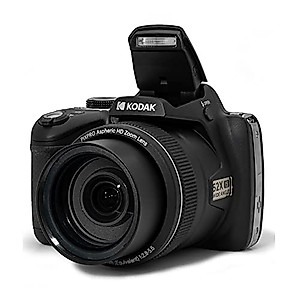 Kodak PIXPRO AZ528 16MP Astro Zoom Digital Camera with 52x Zoom and 3-Inch LCD Display (Black) Bundle with 32GB Class 10 UHS-I U1 SDHC Memory Card (2 Items)