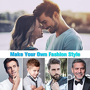 Vifycim Electric Razor for Men, Mens Electric Shavers, Dry Wet Waterproof Rotary Facial Shaver, Portable Face Shaver Cordless Travel USB Rechargeable with Hair Clipper for Shaving Husband Dad