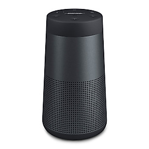The Bose SoundLink Revolve, the Portable Bluetooth Speaker with 360 Wireless Surround Sound, Triple Black
