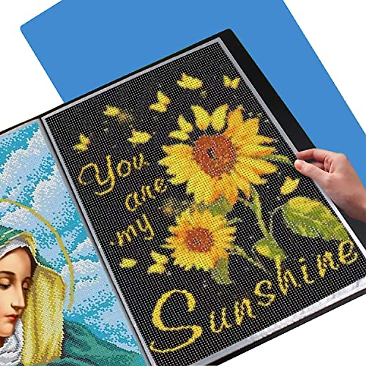 A3 30 Pags Diamond Painting Storage Book Diamond Painting Accessories Diamond Art Storage Book, Painting Organizer, A2 Art Portfolios Portfolio Folder For Artwork