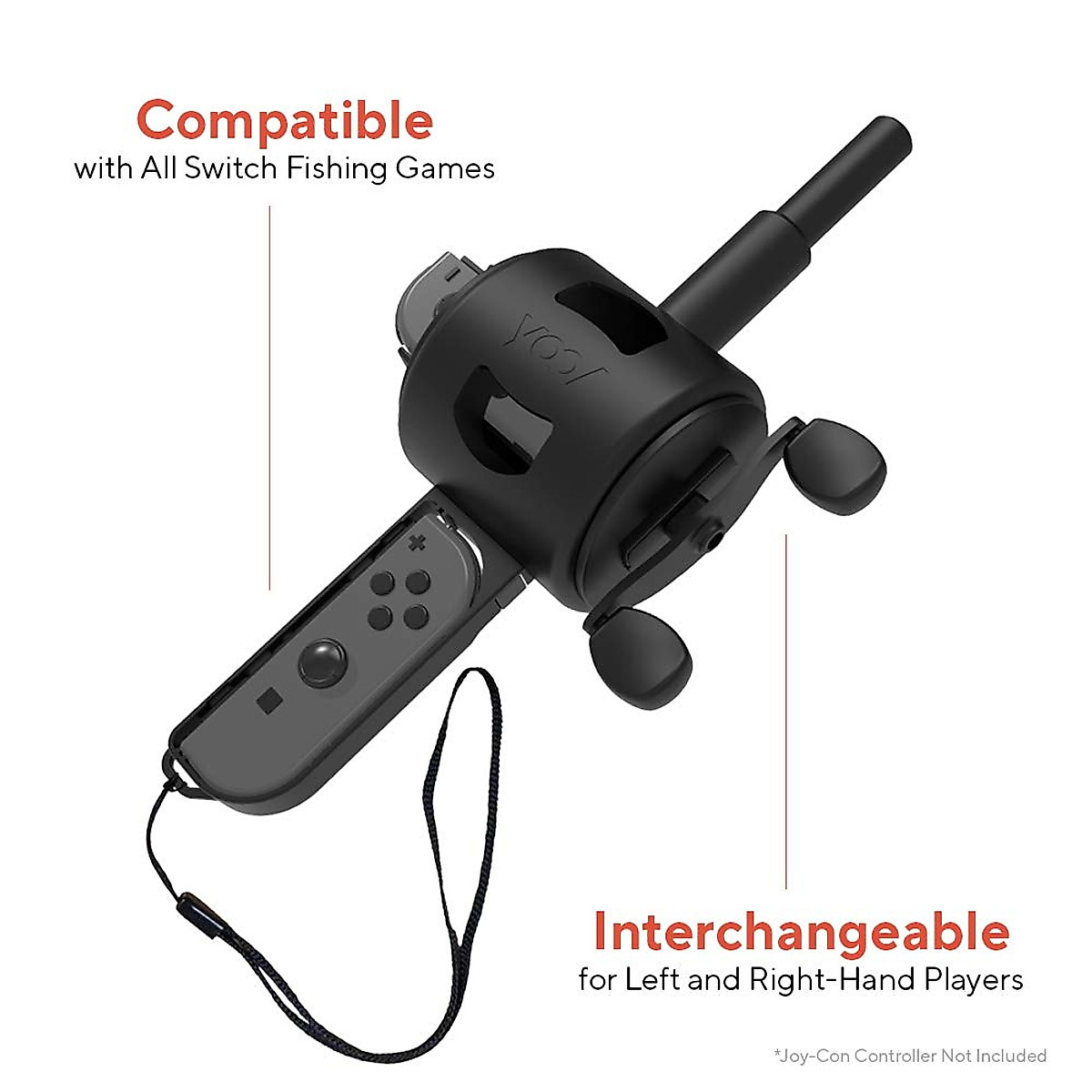 YOOL Reel Fishing Rod - Nintendo Switch Accessory