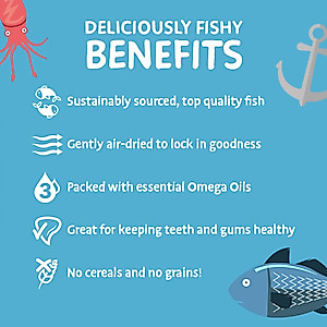 SKIPPER'S Cod Fish Skin Twists Dog Chews - 100% Fish Skin Grain Free Treats for Dogs, High in Protein & Low in Fat, Essential Omega 3 Oils | Great for Teeth (Regular, 9 Oz)