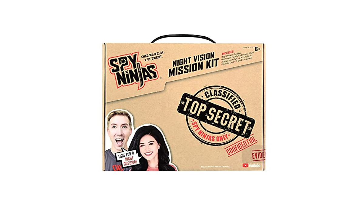 Spy Ninjas Night Vision Mission Kit - Ultimate Spy Gadget Set