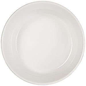 CorningWare French White 7-Pc Ceramic Bakeware Set with Lids, Chip and Crack Resistant Stoneware Baking Dish, Microwave, Dishwasher, Oven, Freezer and Fridge Safe