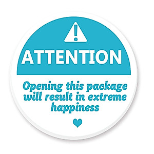 Valentine‘s Day Happy Mail Labels,Packing Wrapping Envelope Seals Baking Stickers,Extreme Happiness Labels for Small Business,2 Inch 500 Pcs Per Roll