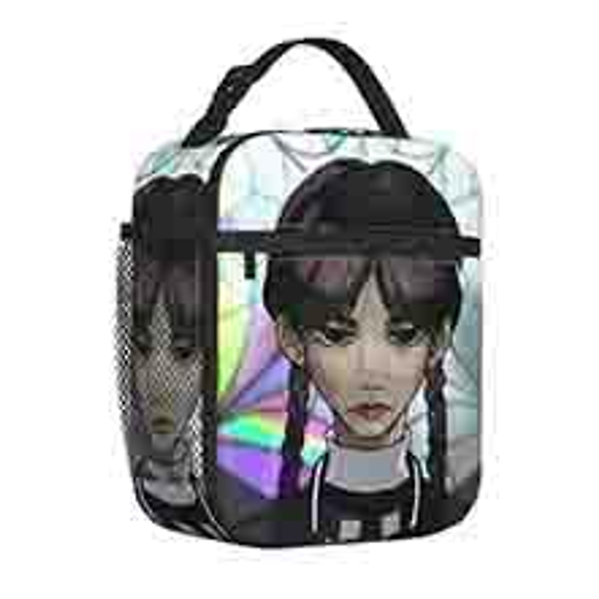 DRLAS Wednesday Insulated Lunch Bag for Men/Women Reusable Lunch box Cooler Tote Bag for Office Work Picnic Hiking