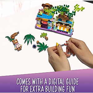 Mini Bear House Building Blocks Set - Game Room Building Toy Set for Kids, Compatible with Lego Childrens Day, Toy for Girls and Boys Ages 8+ (233 Pieces)