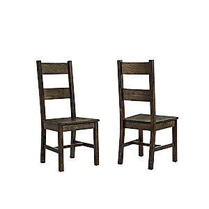 Coaster Furniture Dining Chair Rustic Golden Brown 107042