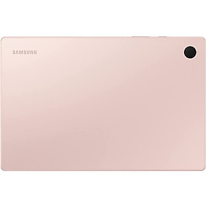 SAMSUNG Galaxy Tab A8 Android WiFi Tablet, 10.5'' Touchscreen (1920x1200) LCD Screen, 128GB Storage, Bluetooth, Android 11 OS, Pink Gold with Accessories