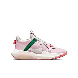 Nike Air Zoom Crossover Basketball Shoes, Pink Foam/Summit White, 7 M US