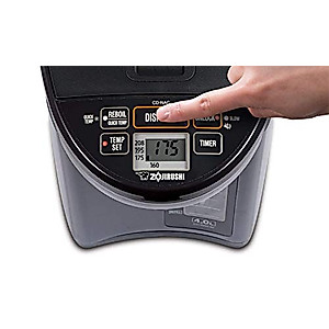 Zojirushi CD-NAC50BM Micom Water Boiler & Warmer, 5.0 Liter, Metallic Black