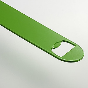 QLL 3 Pack 7" Heavy Duty Flat Bottle Opener, Black