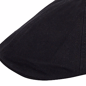 Levi's Men's Ivy Newsboy Hat, Black Classic, Large-X-Large