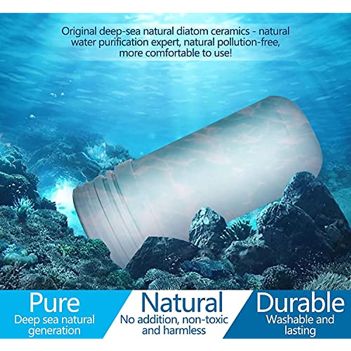 Faucet Water Purifier Home Pre-Filter Tap Water Filter Water Purifier to Reduce Impurities Effective Home Purification System