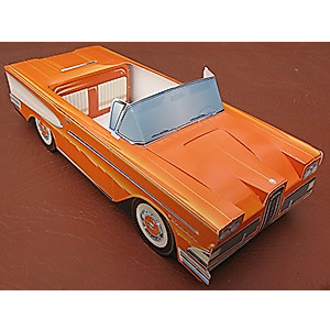 6 Assorted Classic Cardboard Cars Party Food Boxes