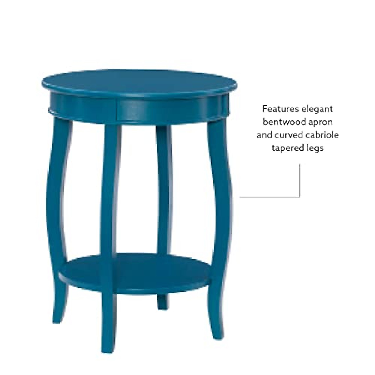 Powell Furniture Powell Teal Round Shelf Table