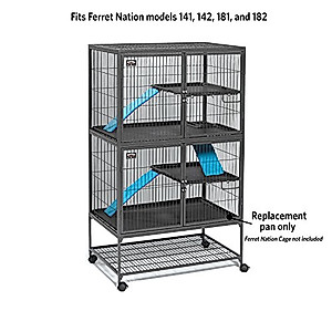 Midwest Homes for Pets 142PAN Replacement Pan for Midwest Cat Cage, 34.5 x 22.5 x 1.125