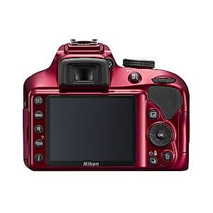 Nikon digital single-lens reflex camera D3400 body Red D3400RD(Japan Import-No Warranty)