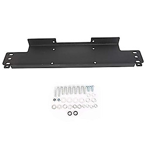 Winch Mounting Plate Compatible with 1987-2006 Jeep Wrangler YJ TJ LJ On Your Bumper-12000 lb Capacity