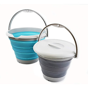 SAMMART Collapsible Bucket Box Set (5L + 10L)