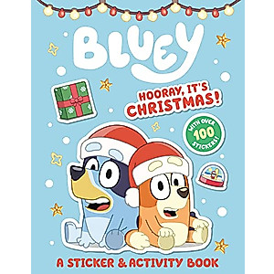 Bluey: Hooray, It's Christmas!: A Sticker & Activity Book