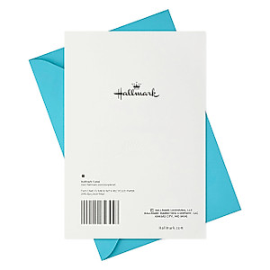 Hallmark Congratulations Card or Graduation Card (Fern Pattern)