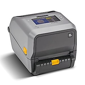 ZEBRA ZD621 Direct Thermal Desktop Printer Color Touch LCD 203 dpi Print Width 4-inch USB Serial Ethernet 802.11ac with Peeler ZD6A142-D11L01EZ