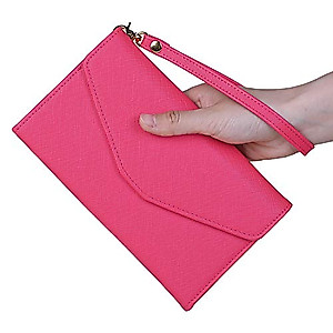 ZOPPEN Passport Holder for Women Travel Wallet Rfid Blocking Passport Cover Document Organizer Strap Ver.5, 18 Rose Gold