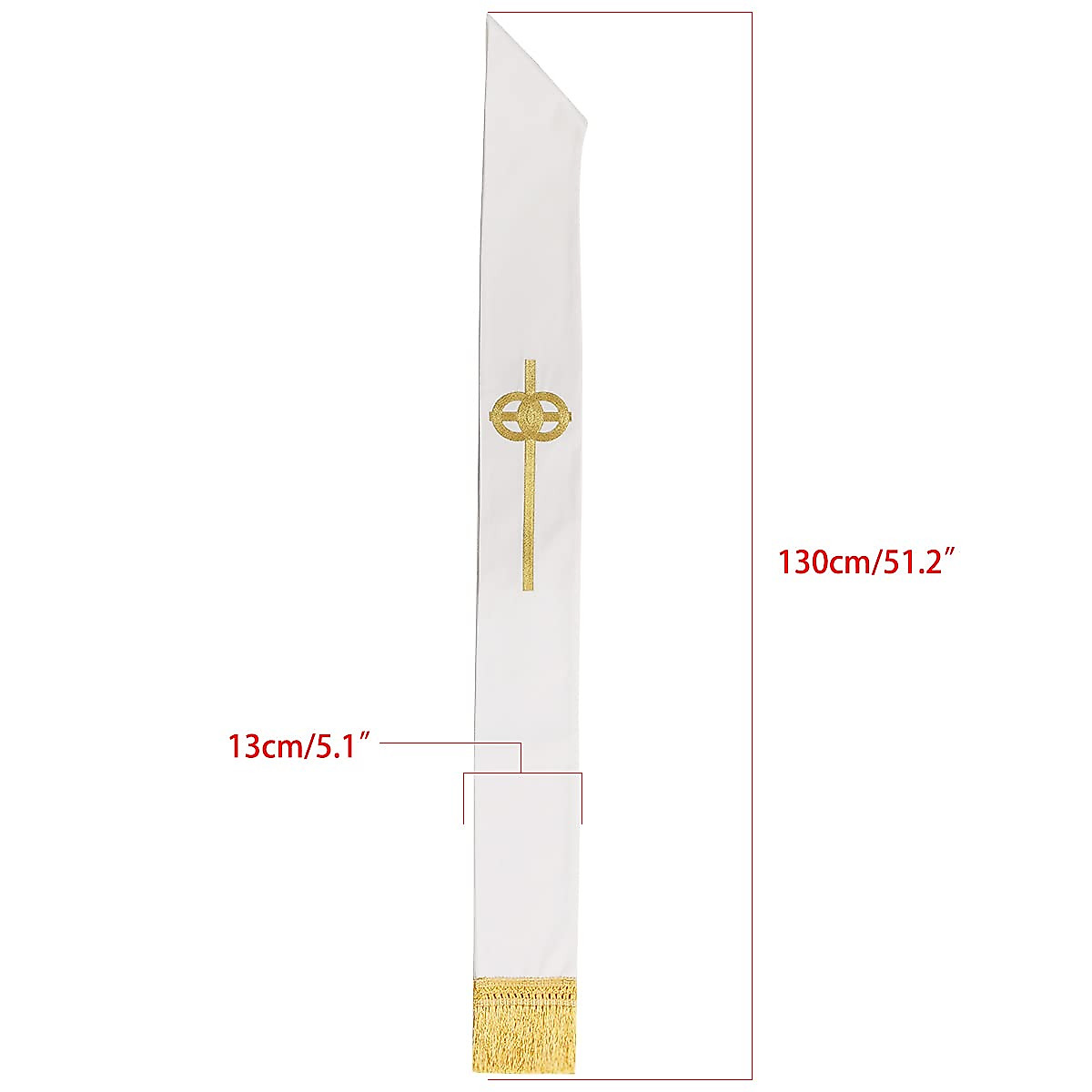 BLESSUME Pastor Wedding Embroidery Stole