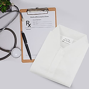 Disposable Lab Coats for Kids, 12 Pack - Lab Coats for Kids Science Party (Youth Medium)