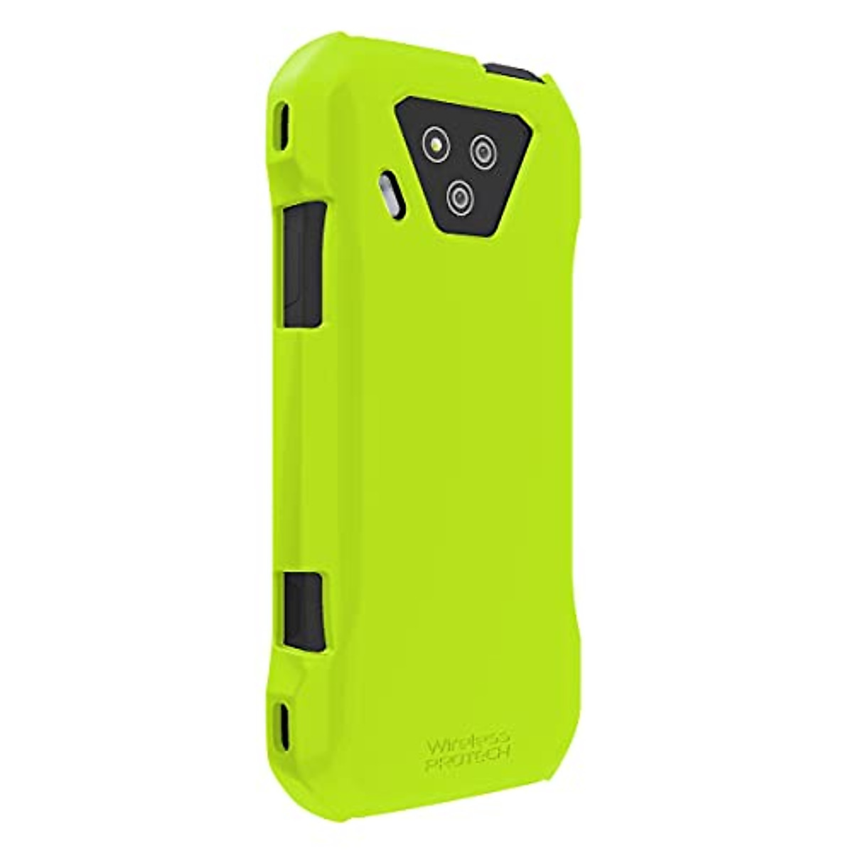 Wireless ProTech Case Compatible with Kyocera DuraForce Ultra 5G Phone Model E7110 (Verizon), Durable Slim Soft Touch Smooth Hard Cover Case (Lime Green)