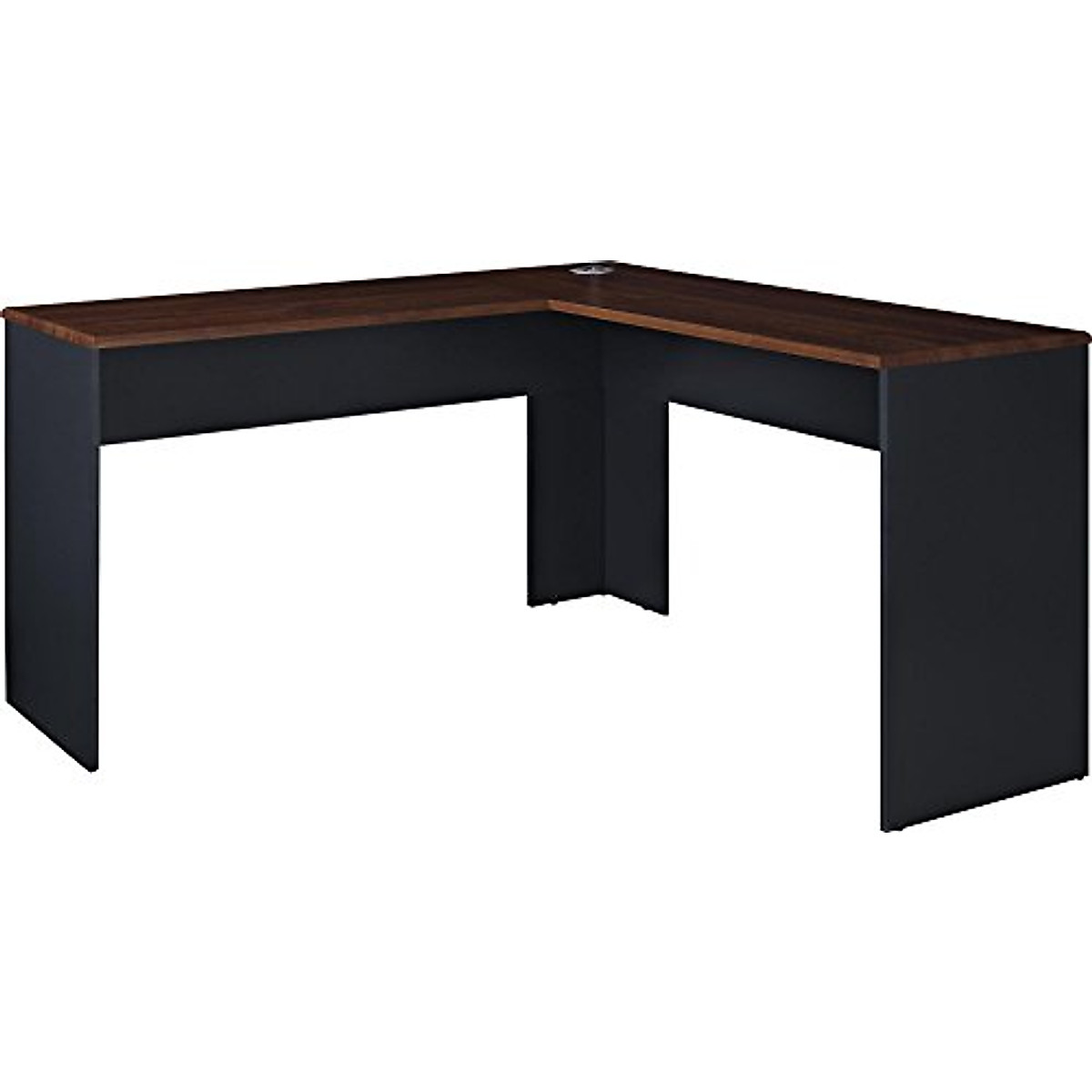 Ameriwood Home The Works L Desk, Cherry
