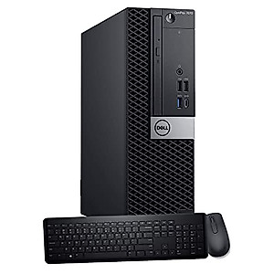 Dell OptiPlex 7070 SFF Desktop Computer PC, Intel 8 Core i7-9700 3.0GHz up to 4.70GHz,32GB DDR4 Ram New 1TB NVMe M.2 SSD,AX210 Built-in WiFi 6E,Windows 11 Pro, Wireless Keyboard & Mouse(Renewed)