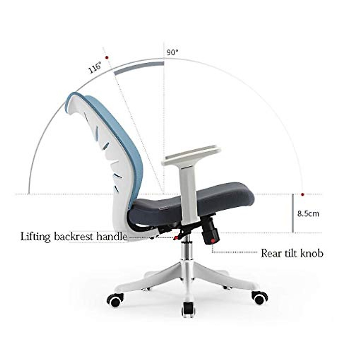 Dining Chairs Ergonomic Computer Chair Office Chair Home Swivel Chair