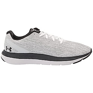 Under Armour Men's Charged Impulse 2 Knit Road Running Shoe, White (100)/Black, 15
