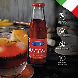 Giusto Sapore Italian Red Bitters 6 Count