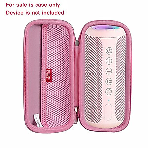 Hermitshell Hard Travel Case for Ortizan Portable Bluetooth Speaker IPX7 Waterproof Wireless Speaker (Pink)