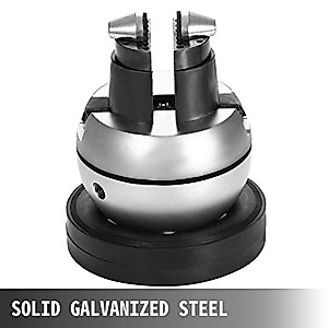 VEVOR Ball Vise 5" Engraving Setting Tool 360°Rotation Engraving Block Vise 34 PCS Attachment Jewelry Engraving Block Tools Standard Block(5inch)